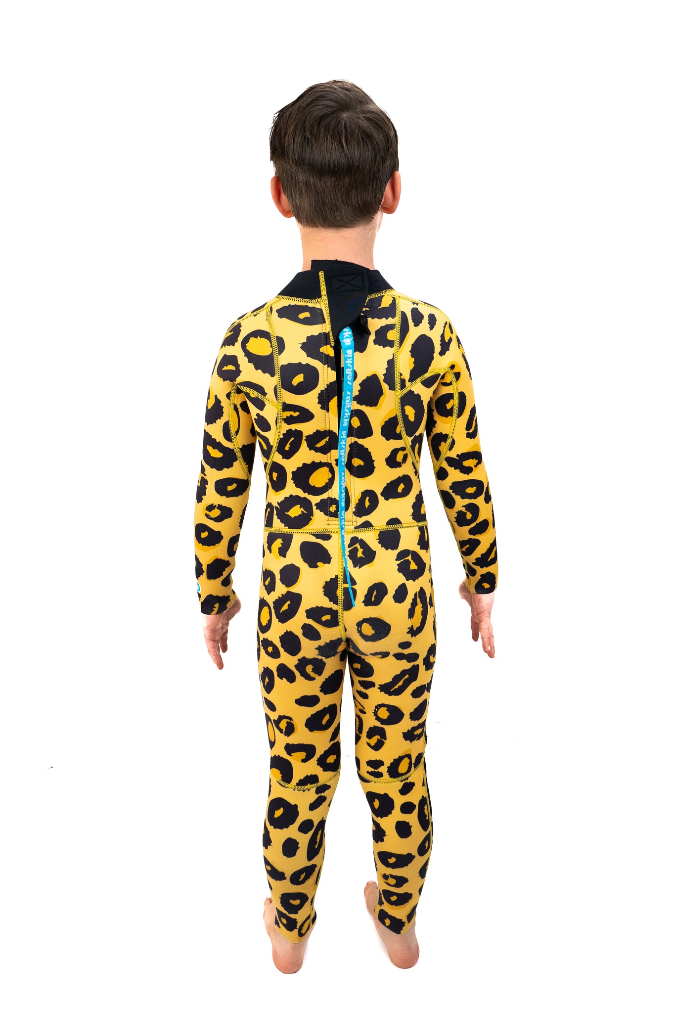 Buy Saltskin Leopard 3/2 mm Full Kid wetsuit Flat lock by Saltskin for ...